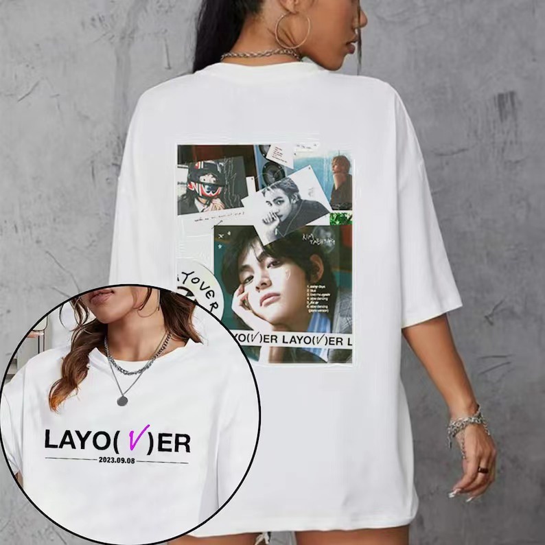 2023 Kpop BANGTAN V Kim Tae Hyung Layover FIRST SOLO ALBUM 圓 | 蝦皮購物