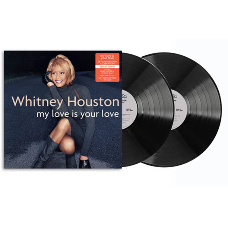 【全新黑膠2LP】Whitney Houston- My Love Is Your Love25週年紀念版 惠妮休斯頓 | 蝦皮購物