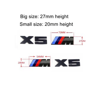 適用BMW寶馬Logo車標 X1M X2M X3M X4M X5M X6M X7M X8M字母車貼 後尾標側標誌改裝陞級 | 蝦皮購物