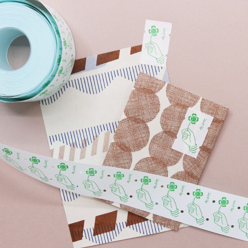 【文具患者】日本 36 Sublo 四葉草 標籤貼紙卷｜羅久井聯名款｜貼紙 分裝 打標機 標籤貼 標籤貼紙｜ | 蝦皮購物