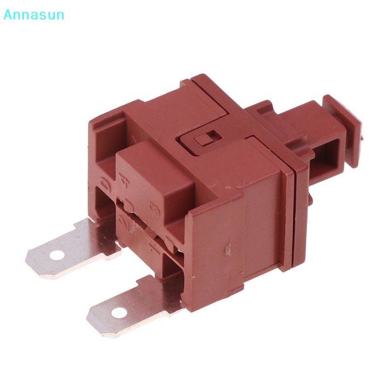 Annasun 1Pc KAN-L5 2Pin 自鎖鑰匙開關熱水器吸塵器開關 7.5A 250VAC 按鈕電源開關鎖定按 | 蝦皮購物