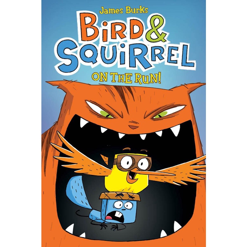 《Graphix》Bird & Squirrel on the Run! (Bird & Squirrel #1)/James Burks【禮 ...