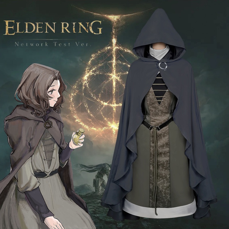 Elden Ring Game cosplay:梅麗娜 Cosplay 女巫服裝 Fire Keeper Cosplay | 蝦皮購物