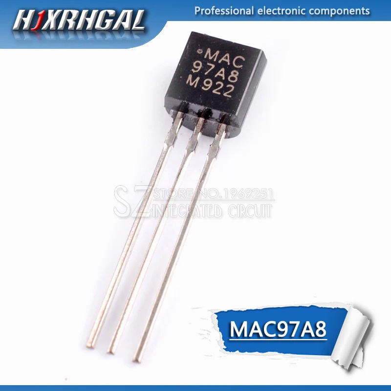 50 件 MAC97A8 TO-92 97A8 TO92 親愛的晶體管 | 蝦皮購物