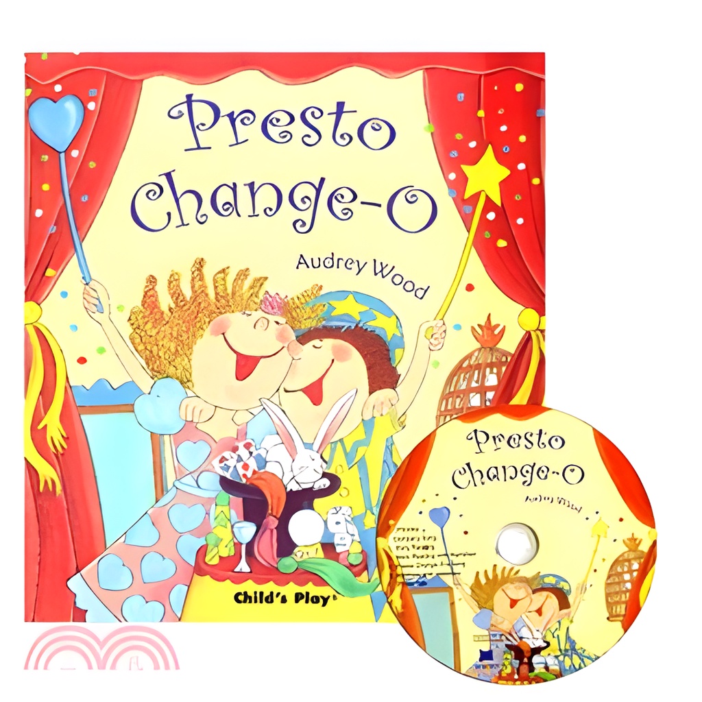 Presto Change-O (1平裝+1CD)(韓國JY Books版) 廖彩杏老師推薦有聲書第2年第1週/Audrey Wood【禮筑 ...