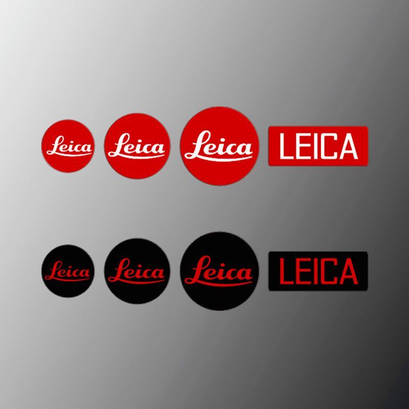 現貨徠卡logo貼紙leica小紅標誌貼小米華為手機 相機單眼鏡頭蓋貼紙1207hw | 蝦皮購物