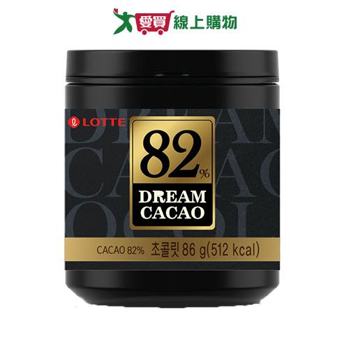 韓國樂天骰子巧克力82% 86G【愛買】 | 蝦皮購物