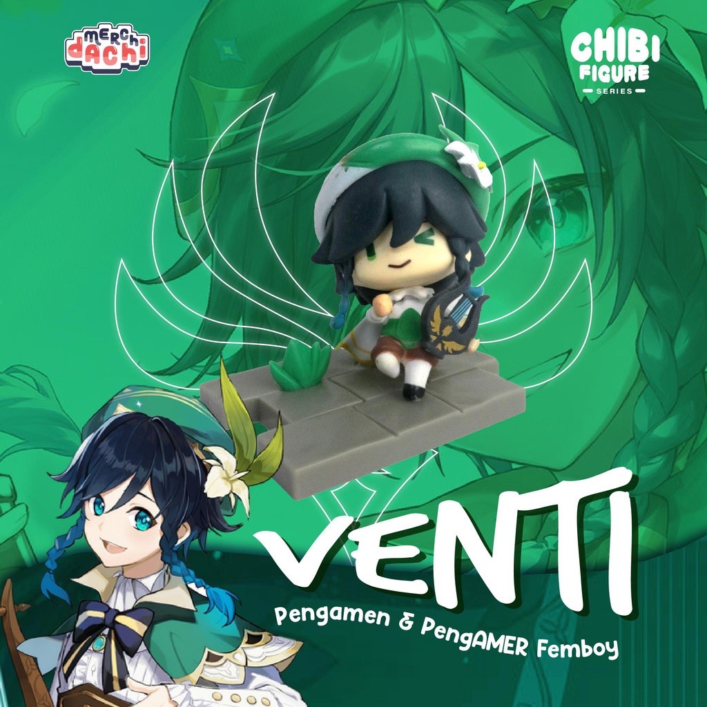 可動人偶 Chibi Venti Liyue Mondstat Toy Mini | 蝦皮購物