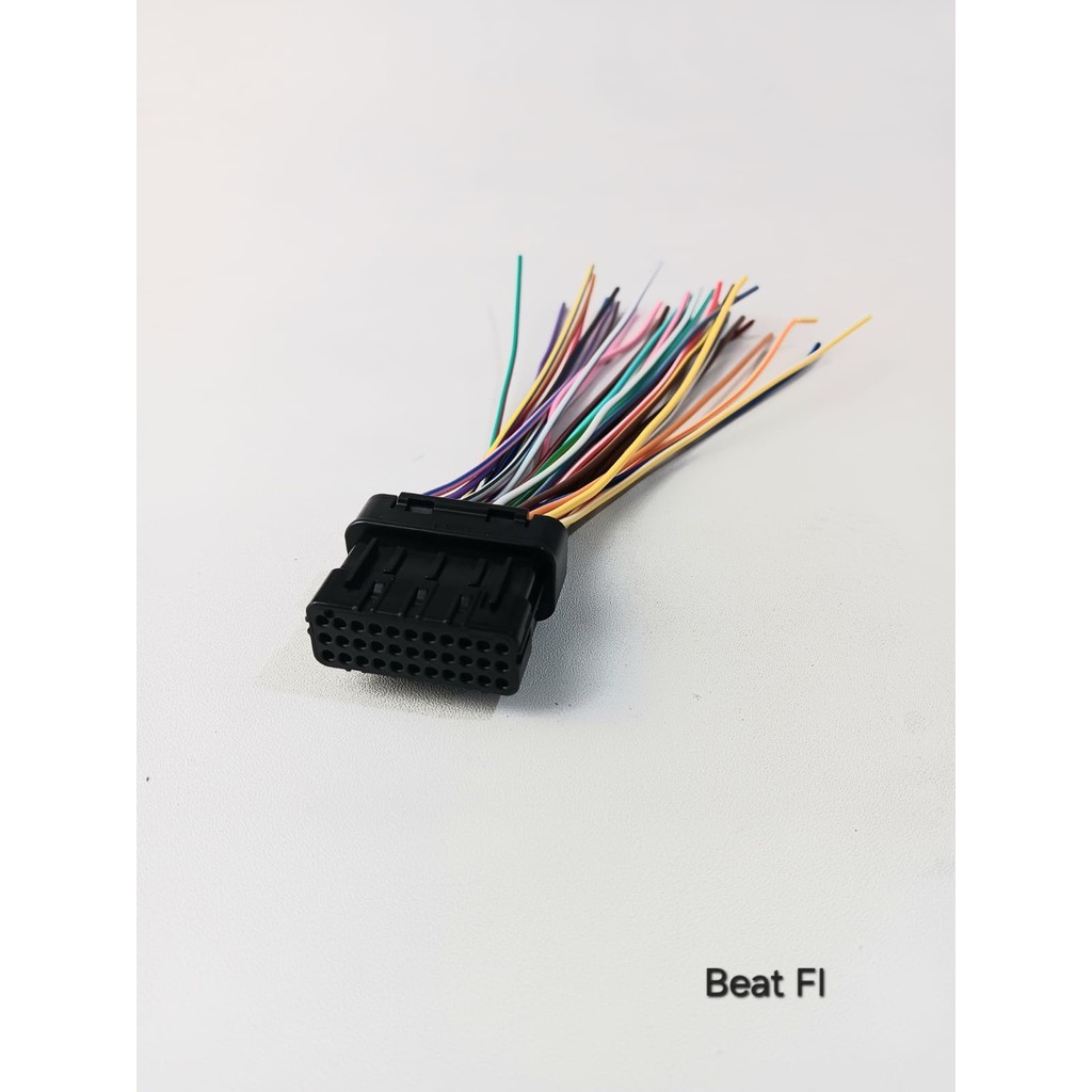 ECM Beat FI ECU 連接器插座 CDI ECU 插座電纜 Honda Beat FI MotorZone E | 蝦皮購物