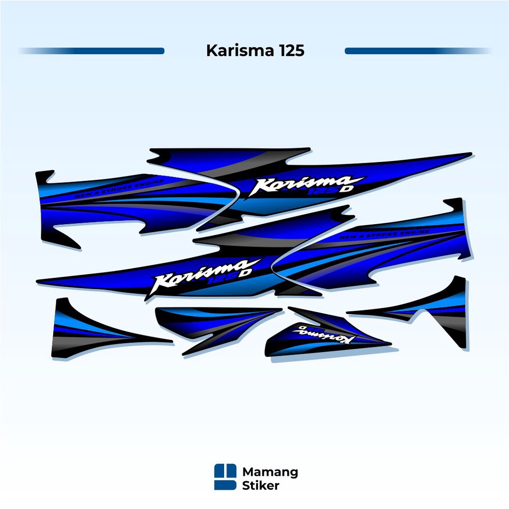 HONDA 條紋本田 Karisma 125D Variation 4 Wave S Thailand i Karism | 蝦皮購物