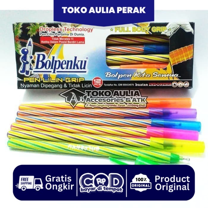 我的 BOLPEN FULL GRIP BOPEN 完全彩色 BOPEN 我們的 BOLPEN 是任何人 | 蝦皮購物