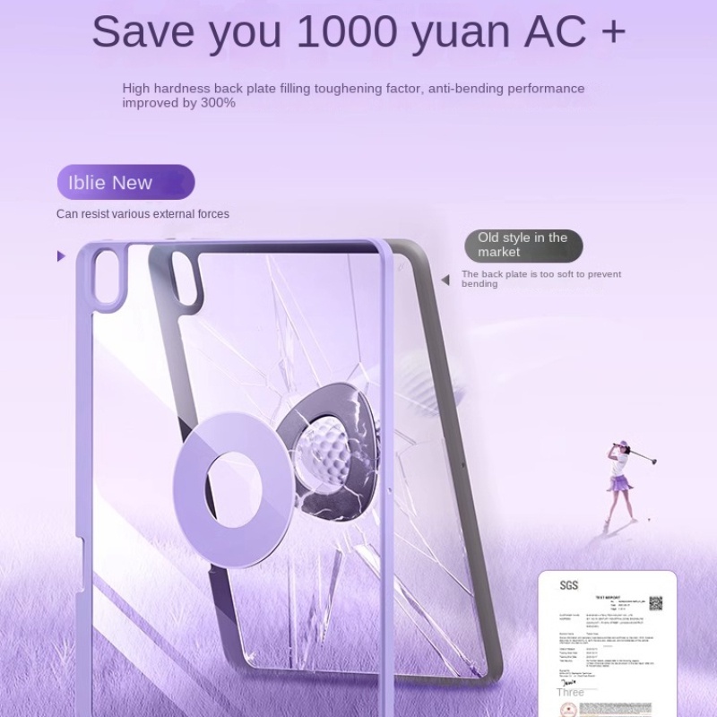 華為 720° Huawei MatePad Pro 13.2 2023 PCE-W30 旋轉磁性亞克力平板電腦保護套 | 蝦皮購物