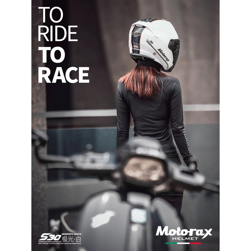 【Luke Midway】MotoRax S30 二區 摩雷士 半罩 安全帽 高品質 3/4 現貨 特價 內墨片 | 蝦皮購物