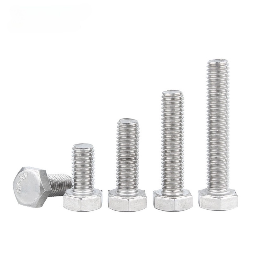 【JC 】M6/M8 316不鏽鋼外六角螺絲加長外六角螺栓螺釘螺桿 | 蝦皮購物