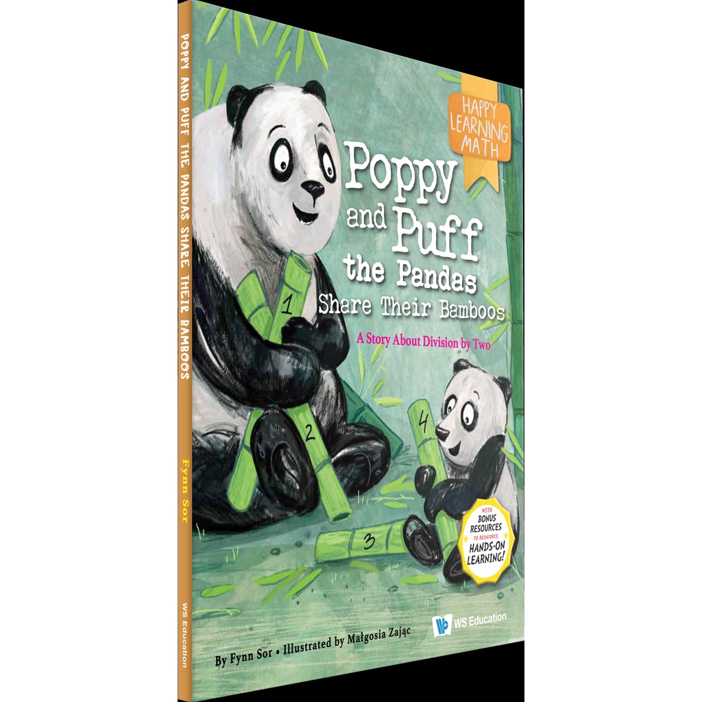 Poppy and Puff the Pandas Share Their Bamboos: A Story About Division by Two/Fynn Sor Happy ...