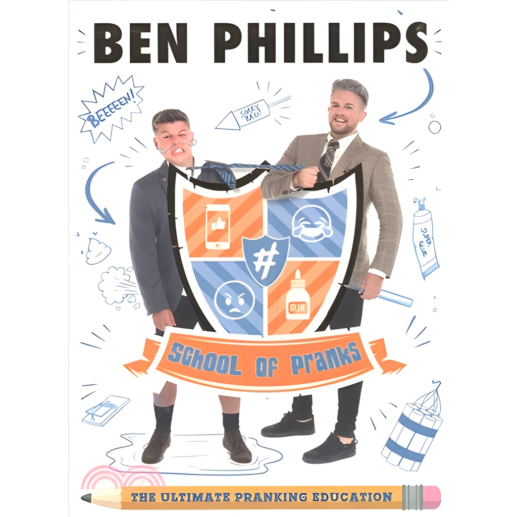 School of Pranks/Ben Phillips【禮筑外文書店】 | 蝦皮購物