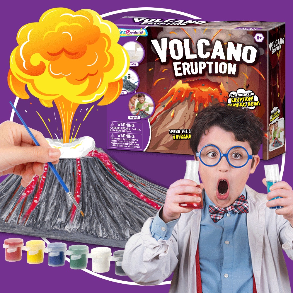 Volcanic Eruption Kit - STEM Chemical Science Experiment for | 蝦皮購物 Volcanic Eruption Kit - STEM Chemical Science Experiment for | 蝦皮購物