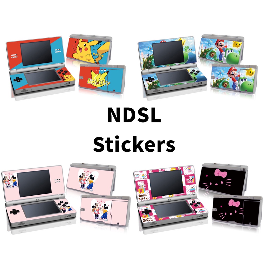 適用於任天堂 DSL 手機貼紙 DSL 疼痛貼紙掌上游戲機彩膜 NDSL 卡通保護膜防刮遊戲機機身皮膚 | 蝦皮購物