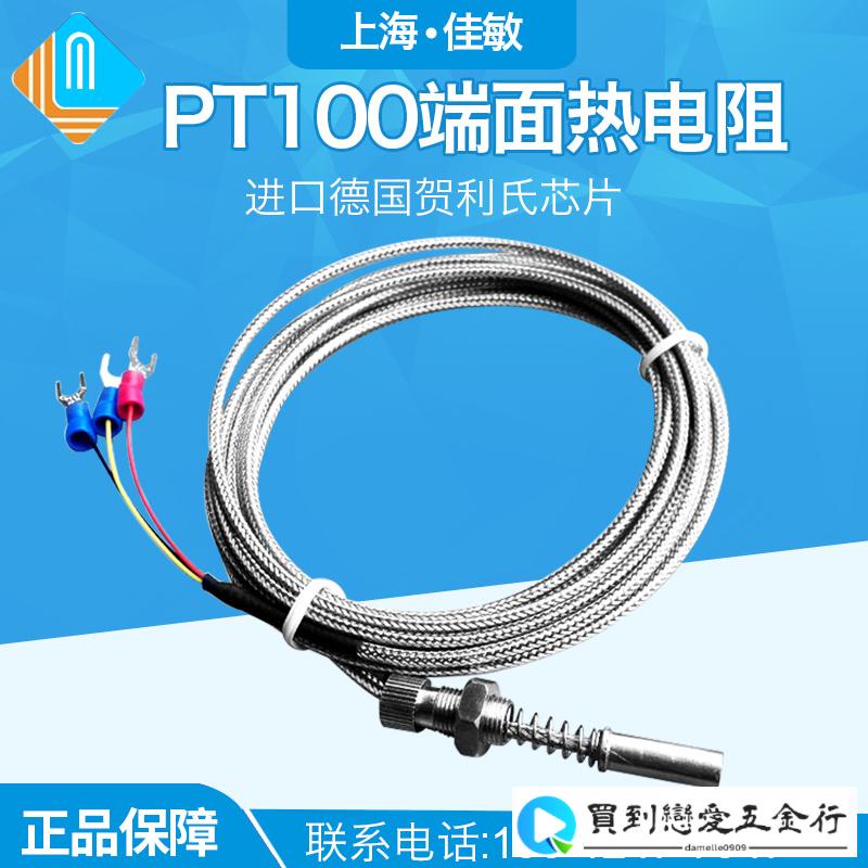 測溫感應/WZPM-201端面熱電阻Pt100端面電阻溫度探頭溫度感測器M8*0.75可開票 | 蝦皮購物