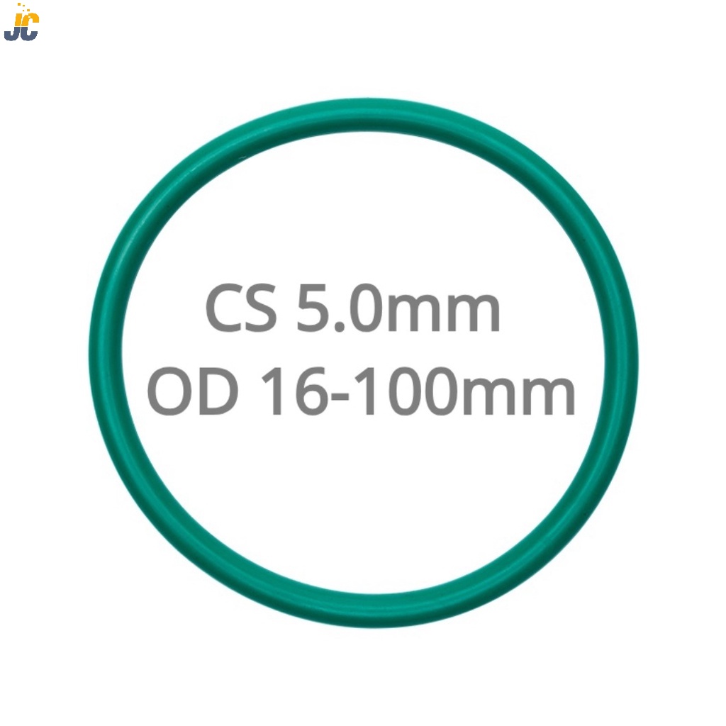 【JC】綠色氟膠O型密封圈OD16-100mm*CS5.0mm 耐油耐磨耐壓耐溫耐腐蝕 | 蝦皮購物