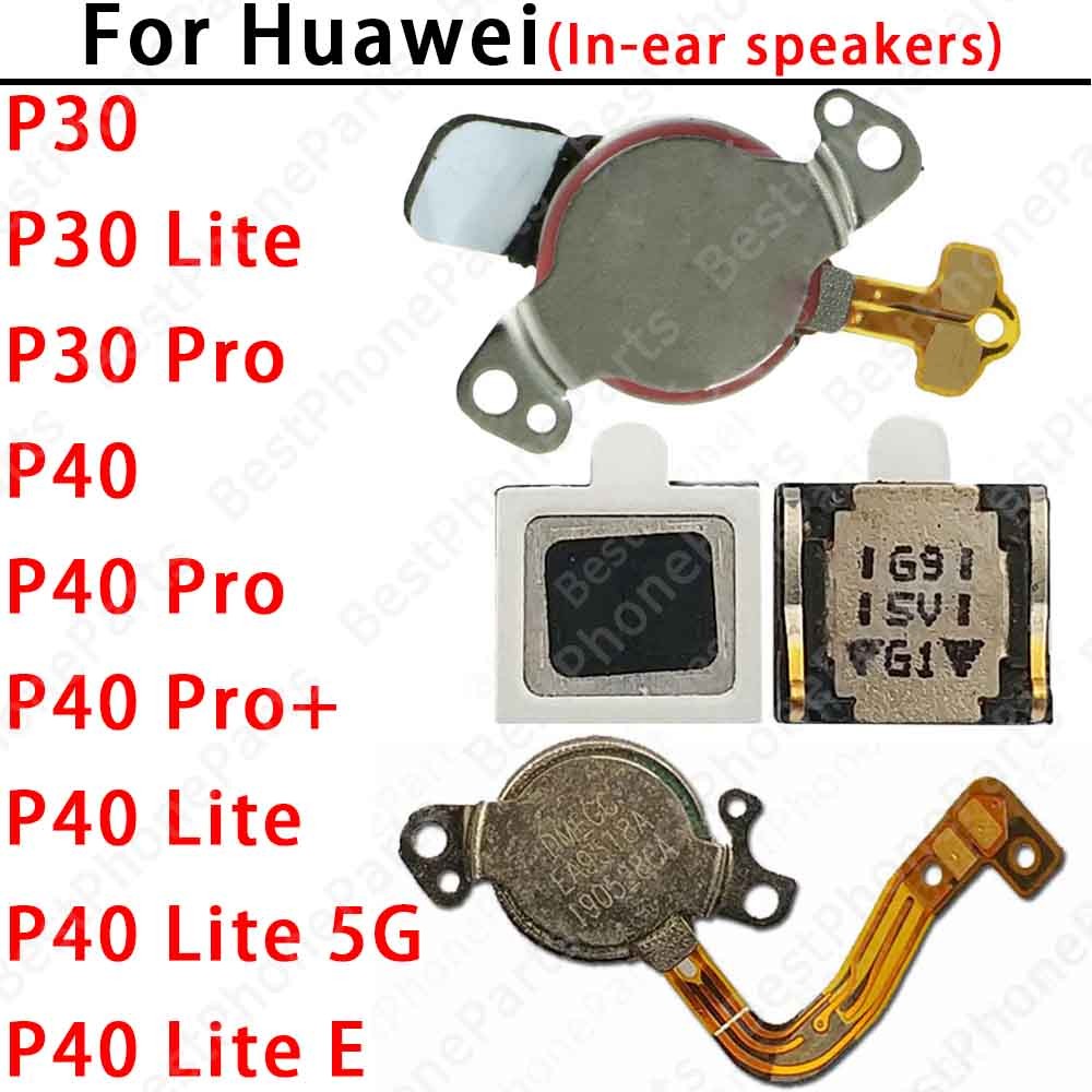 原裝適用於華為 P30 P40 Lite 新版 Sound E Pro Pro+ 5G 聽筒接收器耳機頂部入耳式揚聲器維 | 蝦皮購物