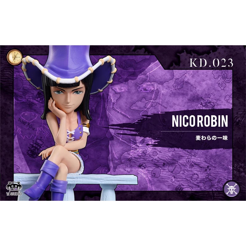【心動GK】預訂 YZ 工作室 偉大航路系列-冬島篇 023 初登場羅賓 公仔 限定GK 模型 | 蝦皮購物