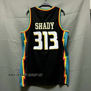 【Mitchell&Ness】男士全新原創 Nba 阿姆底特律活塞隊 #313 修身 Shady 復古球衣 | 蝦皮購物