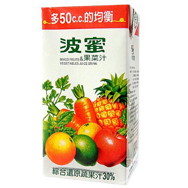 波蜜 果菜汁300ml6入【喜互惠e直購】 | 蝦皮購物
