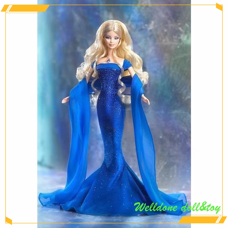 【現貨】Barbie Birthstone September Sapphire 2002 9月生辰石芭比 | 蝦皮購物