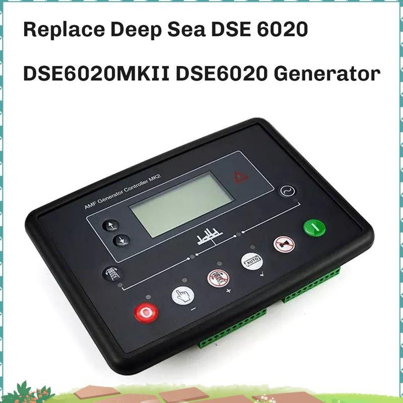Dse 6020 DSE6020MKII DSE6020 發電機控制面板模塊的電子發電機控制器模塊更換 qeufjhpo | 蝦皮購物