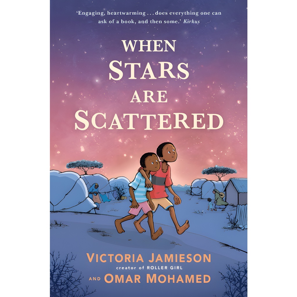 When Stars are Scattered (平裝本)(英國版)(graphic novel)/Omar Mohamed【禮筑外文書店 ...