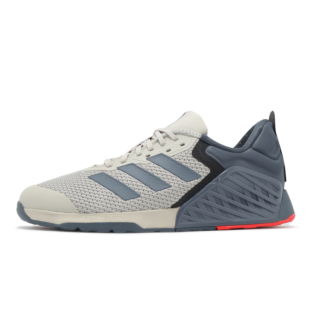 adidas 訓練鞋 Dropset 3 Trainer 男鞋 灰 紅 重訓 舉重 愛迪達 [ACS] JI3901 | 蝦皮購物