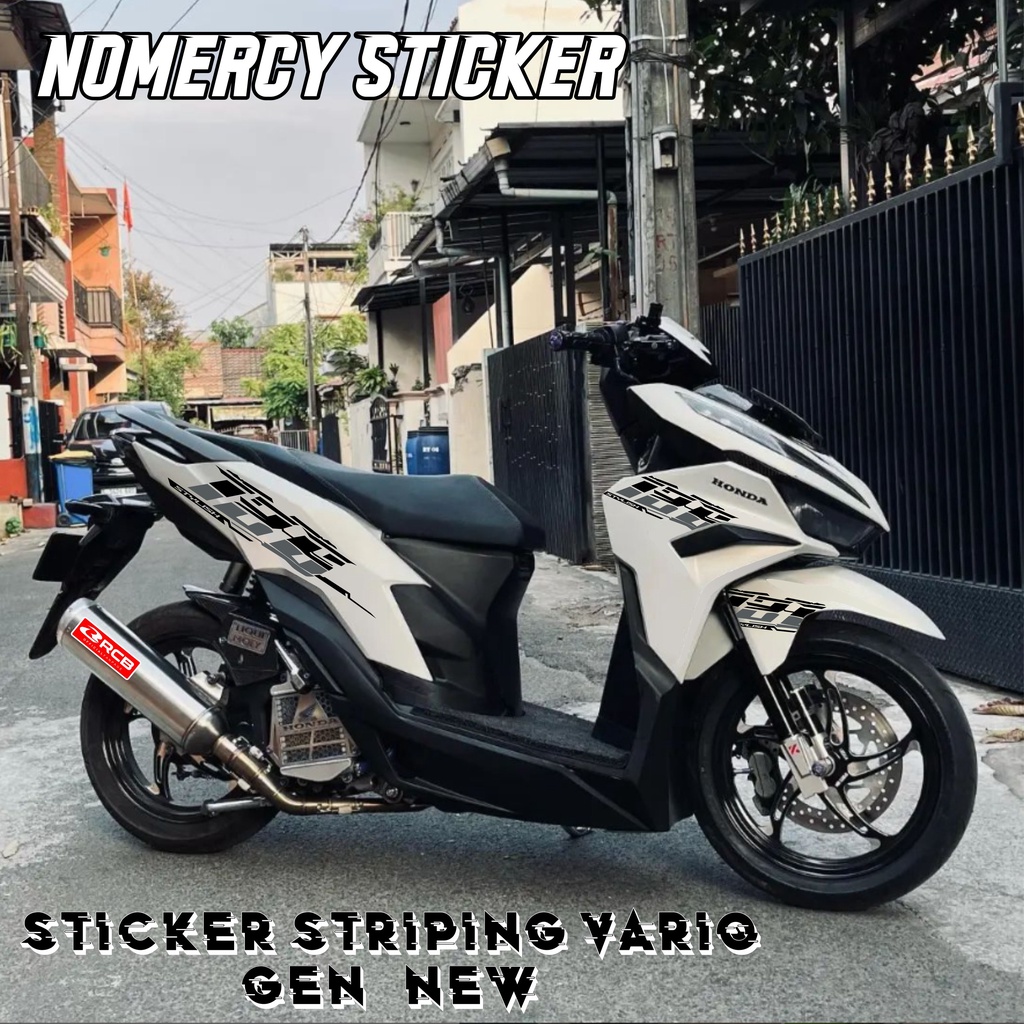 Jual STRIPING Vario 全新 125/150 Gen 2 新圖案由 Numbercy 貼紙 | 蝦皮購物