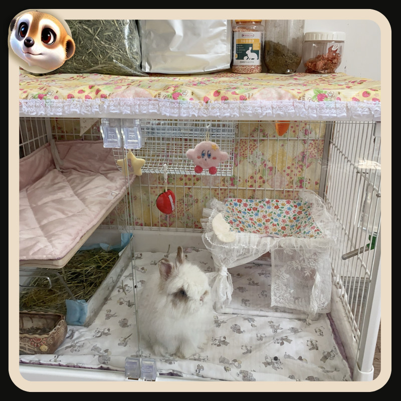 【XL-LX】寵物籠背景布 ( 防止噴尿 更加美觀)適合拍照 豚鼠 兔子 籠罩 R81 | 蝦皮購物