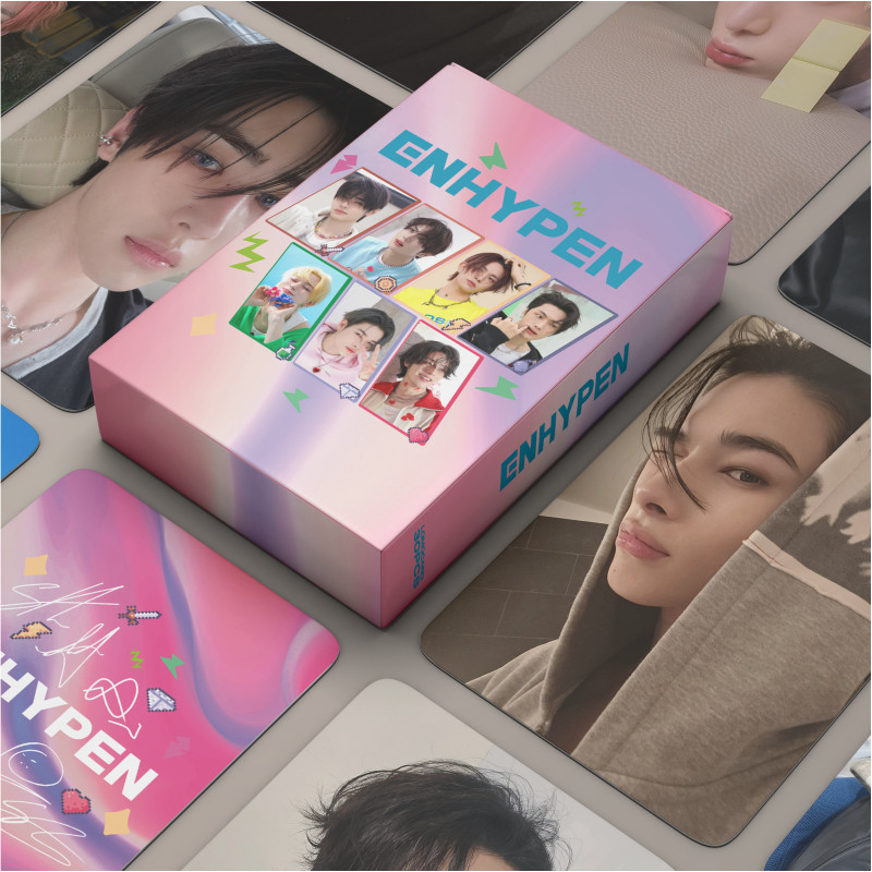 包照片卡 ENHYPEN PADDLE POP 專輯 LOMO 卡照片卡 KPOP LOMOCARD KPOPERS P | 蝦皮購物
