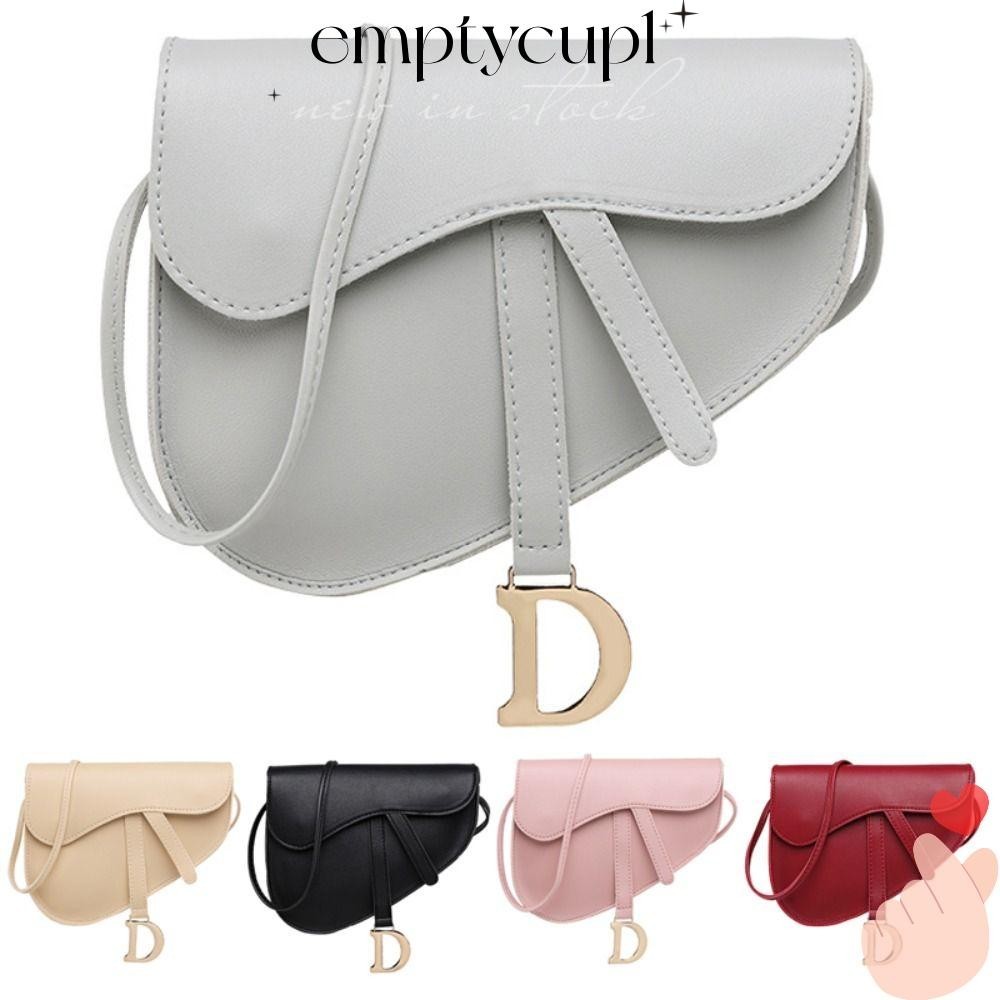 EMPTYCUP斜挎包,色彩繽紛製作精良腋下手袋,購物Pu皮革錢包辦公室 | 蝦皮購物