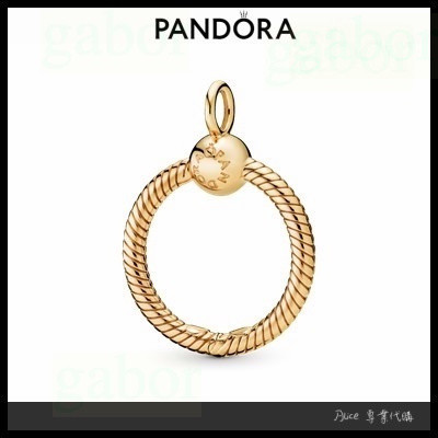 Alice專業代購 Pandora潘朵拉 Moments O形 吊墜(小) 送女友 情人節 禮物368296 | 蝦皮購物