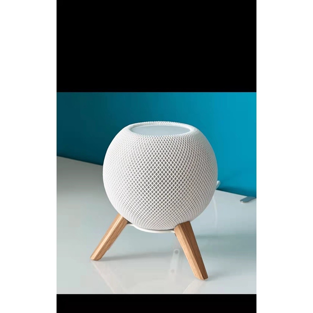 LOOMMA HomePod mini 智慧音箱 專用支架 蘋果音響支架 支架配件木底座apple桌面防滑 馬歇爾支架 | 蝦皮購物