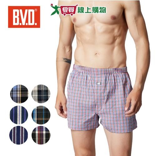 BVD 色織平織平口褲 M~XL 100%棉 親膚 吸汗透氣 柔軟舒適 前開襟 男內褲 四角褲 內褲 平口褲【愛買】 | 蝦皮購物