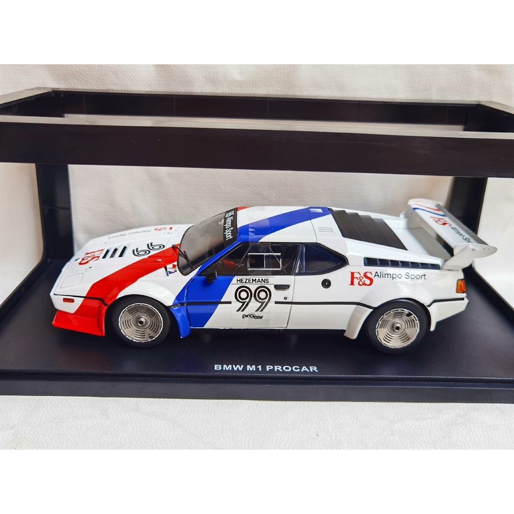 WERK83 1/18 BMW M1 PROCAR #99 寶馬賽車模型 SERIES 1979 Toine Hezem | 蝦皮購物
