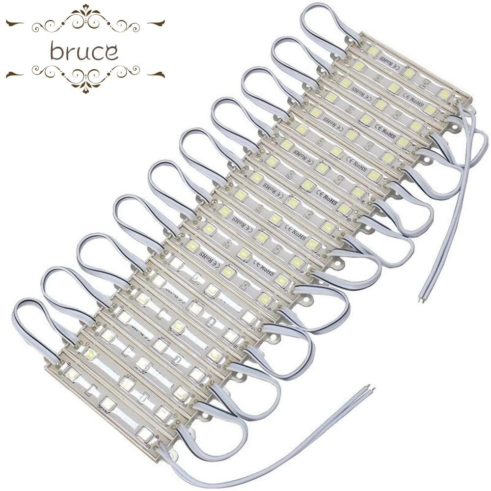 Bruce LED 模組 20PCS/Lot 防水超亮照明迷你 LED 模組廣告燈 5054 3 LED LED 照明模 | 蝦皮購物