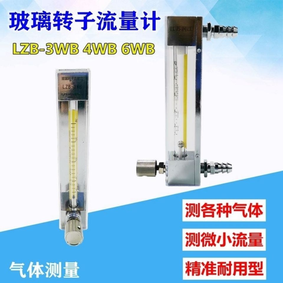 3.25 新款 LZB-3WB玻璃轉子流量計mI/min空氣氮氣氧氣微小流量4WB氣體流量計 | 蝦皮購物