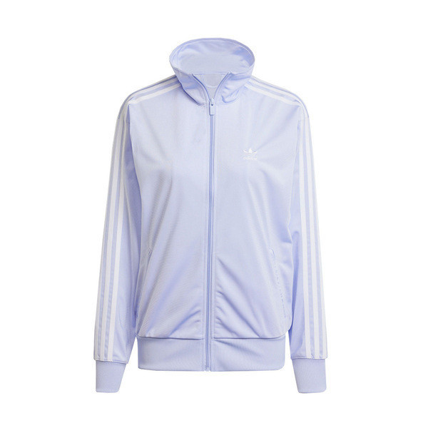 Adidas Firebird TT IP0613 女 立領 外套 運動 經典 復古 三葉草 休閒 拉鍊口袋 淺藍紫 | 蝦皮購物