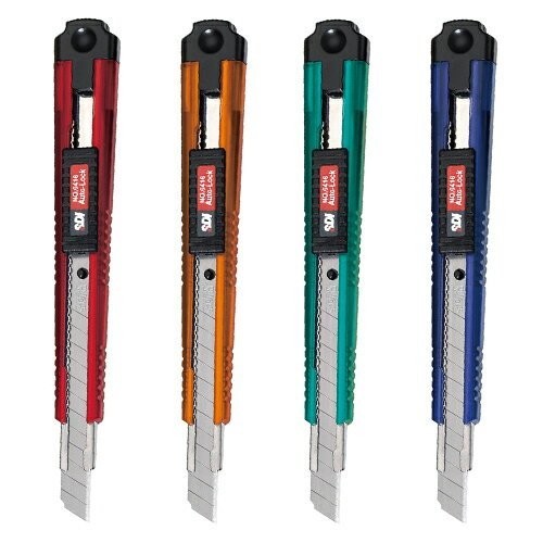 【筑樂生活工場】 SDI 手牌 0416D-T 小美工刀 顏色隨機出貨 /美工刀/美術刀/工藝刀 | 蝦皮購物