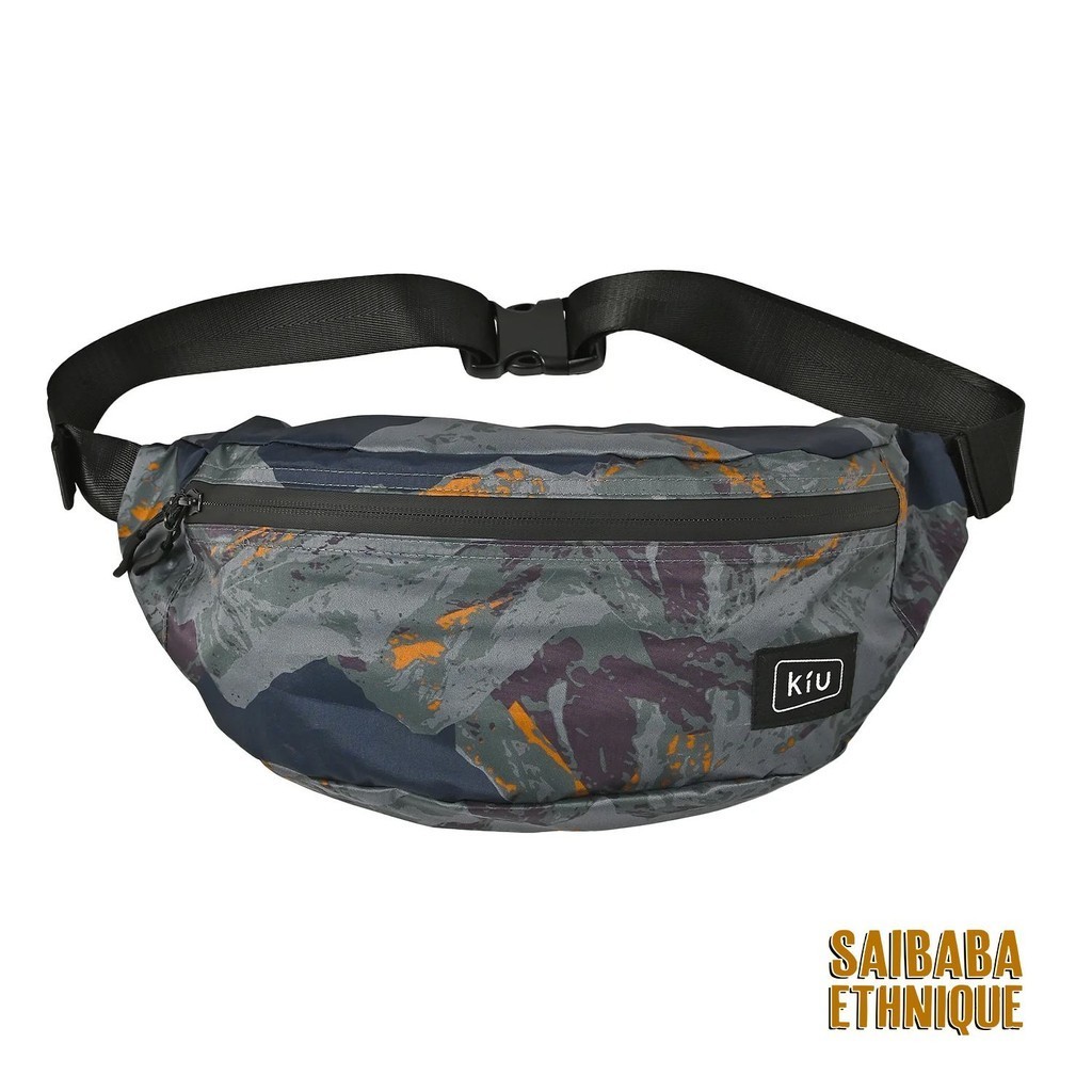 SaibabaEthnique【新款預購】KIU 2024新品 防潑水花色側背腰包 (5色)K84 含發票 | 蝦皮購物