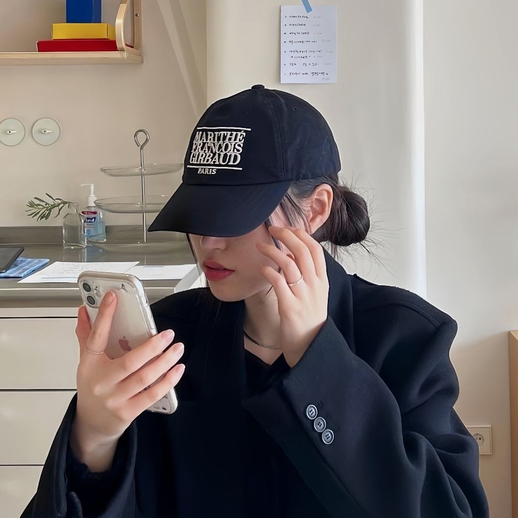 𝟮𝟲𝙎𝙚𝙤𝙪𝙡現貨 Marithe Classic Logo Cap 經典logo老帽眾多藝人同款 蝦皮購物 8999
