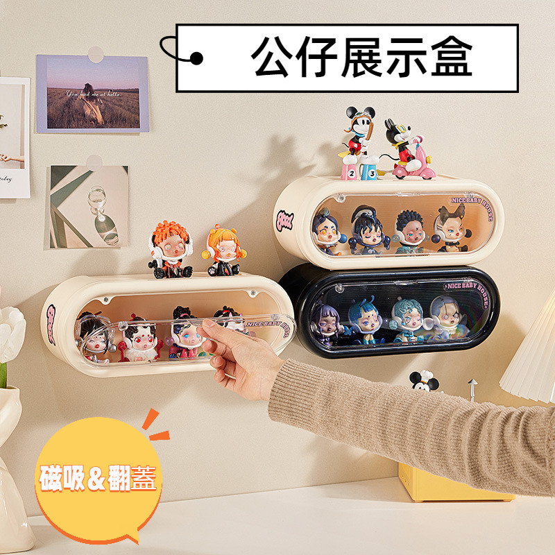 公仔展示盒 公仔盒 泡泡瑪特 盲盒展示架 popmart公仔展示櫃 手辦收納架 模型收納盒 展示櫃 壓克力展示盒 | 蝦皮購物