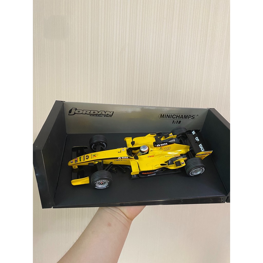 【現貨】迷你切F1 1/18 2005年喬丹車隊EJ15 卡西基岩 車新盒新 包裝輕微老化 順豐到付 （模型精細物品，售 | 蝦皮購物