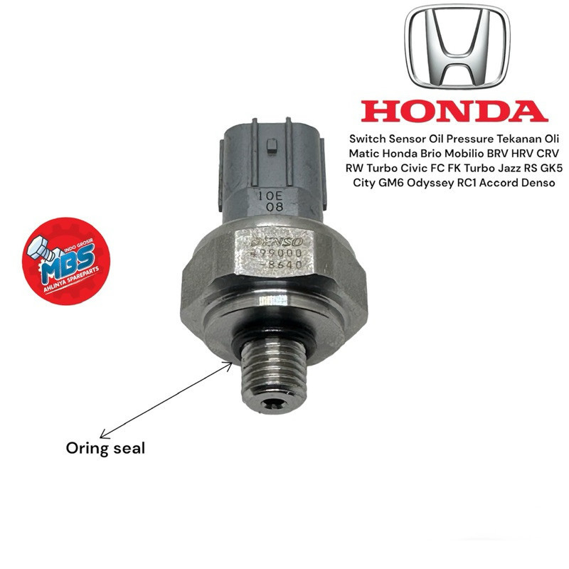 HONDA DENSO 批發開關傳感器油壓 Matic 油壓本田 Brio Mobilio BRV HRV CRV RW | 蝦皮購物