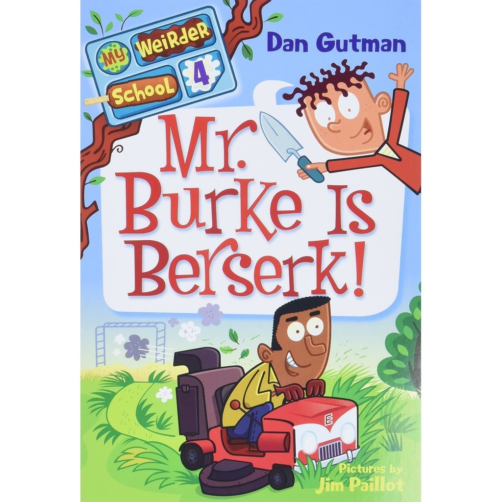 #4: Mr. Burke Is Berserk! (My Weirder School)/Dan Gutman【禮筑外文書店】 | 蝦皮購物